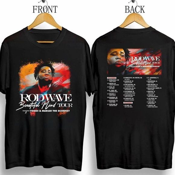 Gildan | Tops | Rod Wave Tour Shirt Rod Wave Tee Rod Wave Shirt 2 Sided ...